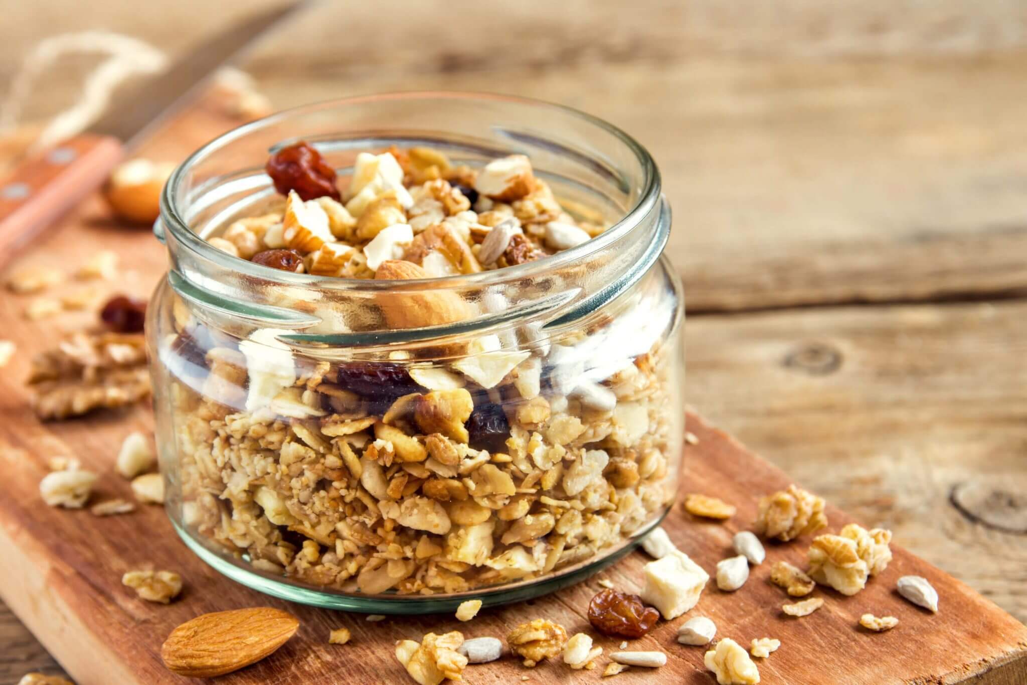 Customized Granola on the Go - VASA Fitness