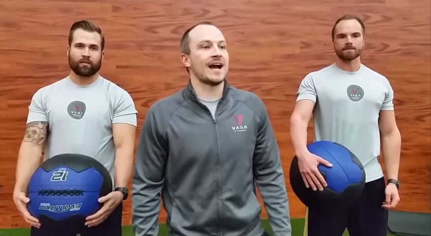 Beat The Trainer Challenge| Medicine Ball Slams - VASA Fitness